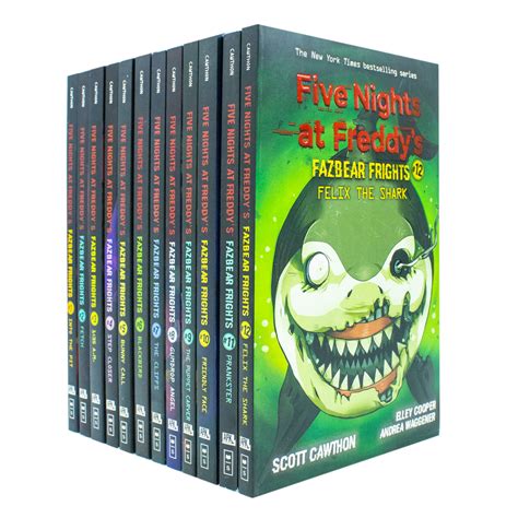 Five Nights At Freddys 12 Books Collection Box Set Available For Young