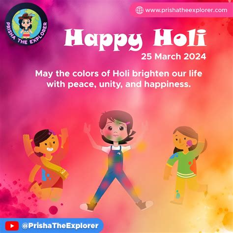 🌈 Splash Into The Colors Of Holi Prisha The Explorer