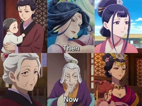 The Apothecary Diaries Manga And Anime Posting Grandma In The