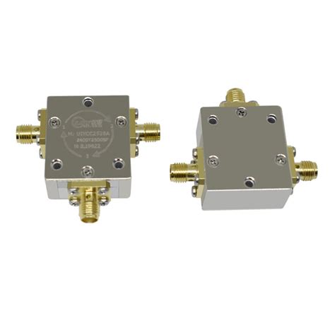 Uhf 2850~3300mhz 100w Rf Microwave Coaxial Circulator For Power