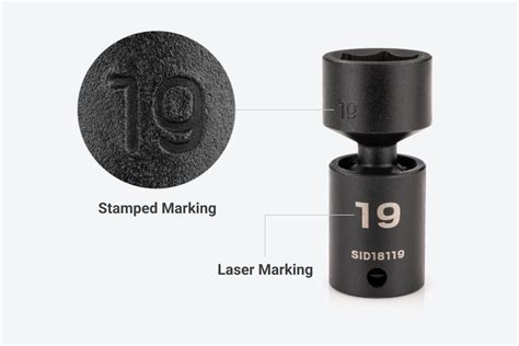 38 Inch Drive U Joint Impact Socket Set With Rail 21 Piece Tekton