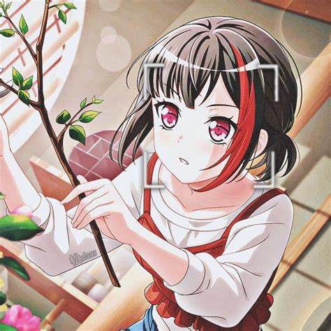 Mitake Ran 美竹 蘭 ♪ Anime Art Bangs