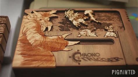 Wooden Chrono Trigger Characters And Cartridges Youtube