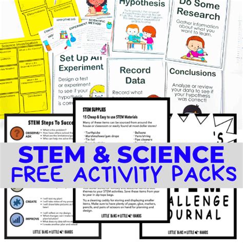 Stem Lesson Printables