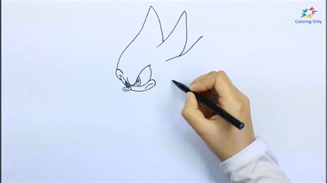 How To Draw Sonic The Hedgehog A Step By Step Guide