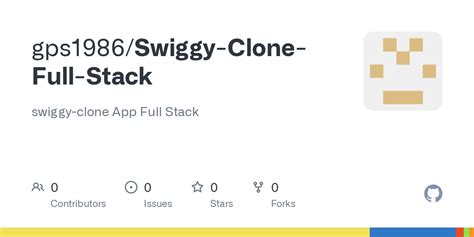 Github Gps1986swiggy Clone Full Stack Swiggy Clone App Full Stack