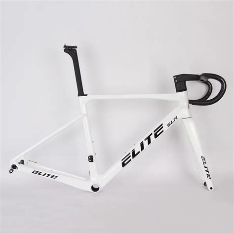 2025 New Elite Carbon Frame T47 Road Racing Bicycle Frameset 700 32c
