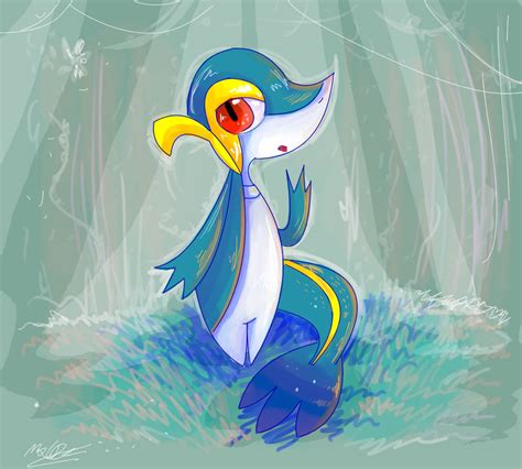 Shiny Snivy By Staticdragon1 On Deviantart