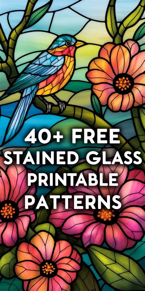 Free Printable Stained Glass Patterns