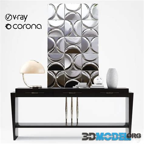 3d Model Selva Tiffany Console