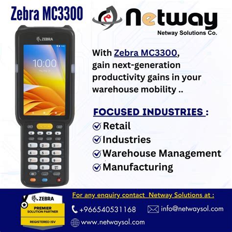 Netway Solutions On Linkedin Netway Netwaysolutions Handhelddevice Zebramc300
