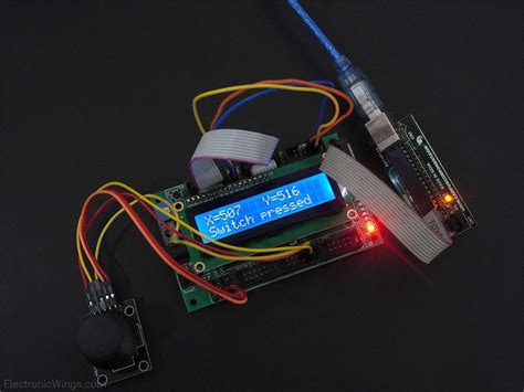 Analog Joystick Interface With Avr Atmega16atmega32 Avr Atmega