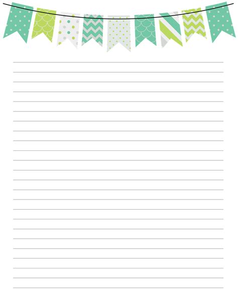 Printable Note Cards Template