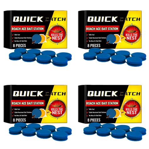 4 Box Roach Killing Bait Roach Nest Elimination Roach Bait Gel Roach