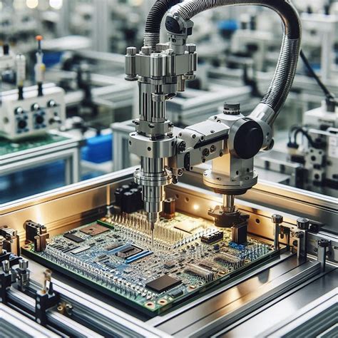 Automated Machine Arm Calibrating Premium Ai Generated Image