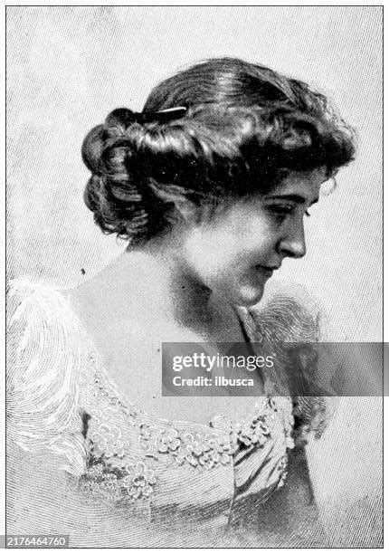 Antique Image Actress Mary Mannering High Res Vector Graphic Getty Images