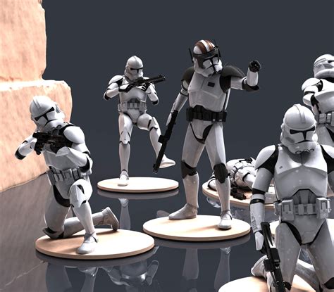 Star Wars 3d Printable Legion Clone Commander Cody By Thomas125