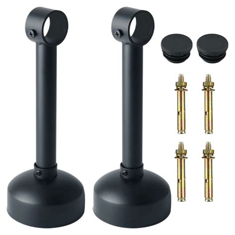 4pc Stainless Steel Flange Bracket 25mm Pipe Brack Grandado