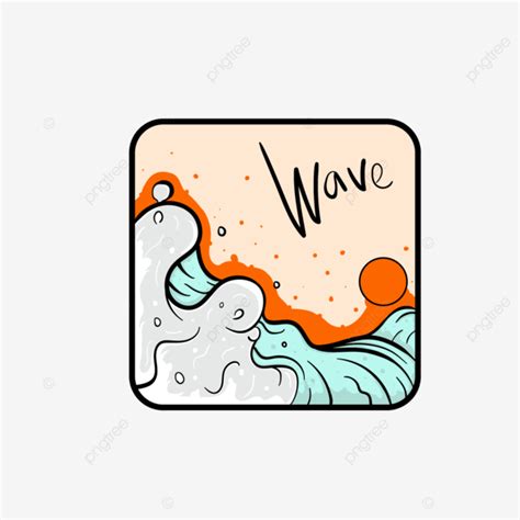 Vector Wave Logo Design Illustrator Wave Sea Surf Png And Vector