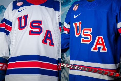 Usa Unveils Jerseys For 2026 Winter Olympic Hockey Tournament
