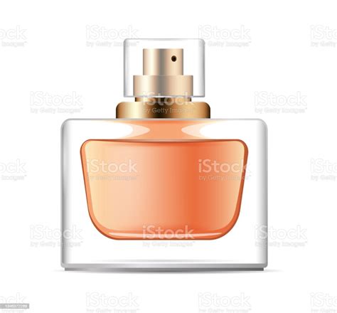 흰색 배경에 향수 병 현실적인 벡터 일러스트 향수 미용 위생 제품에 대한 스톡 벡터 아트 및 기타 이미지 향수 미용 위생 제품 향기로운 모형 Istock