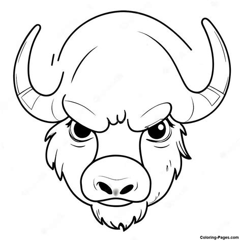 Buffalo Bills Mascot Coloring Page Coloring