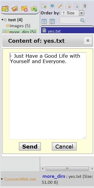 Ajax Php File Manager
