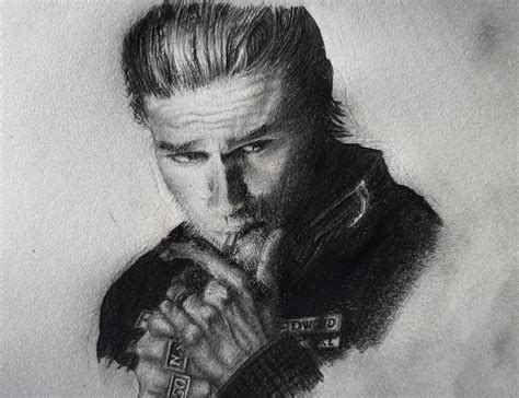 Jax Teller Ik It Looks Kinda Rough Drawing