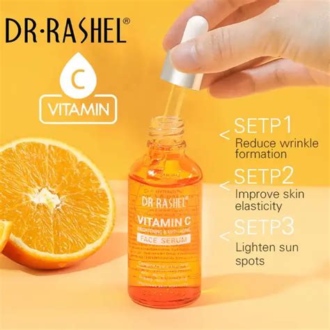 Dr Rashel Vitamin C Brightening And Anti Aging Face Serum Dr Rashel