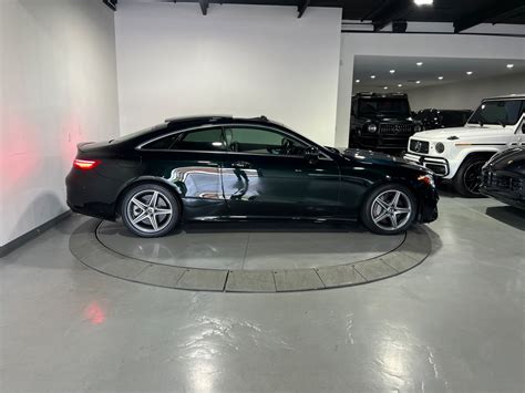 Used 2018 Emerald Green Metallic Mercedes Benz E Class E400 Coupe E 400