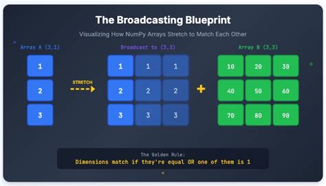 Numpy Broadcasting Rules Explained Pythonalchemist Pythonalchemist