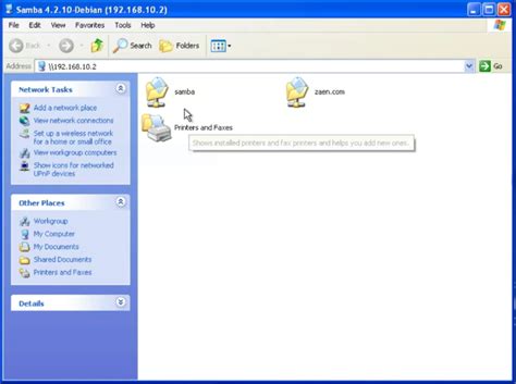 cara konfigurasi samba file sharing debian server 8