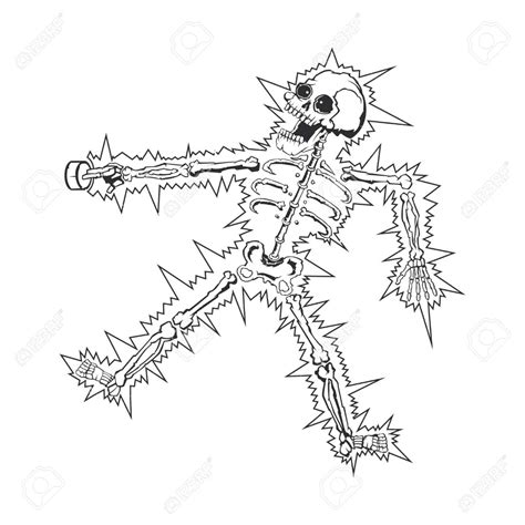 Electrocuted Illustration