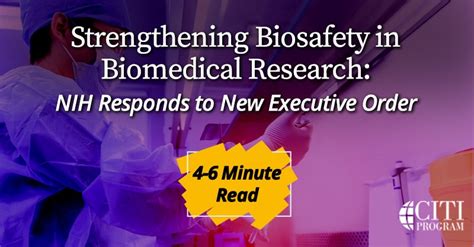 Strengthening Biosafety In Biomedical Research