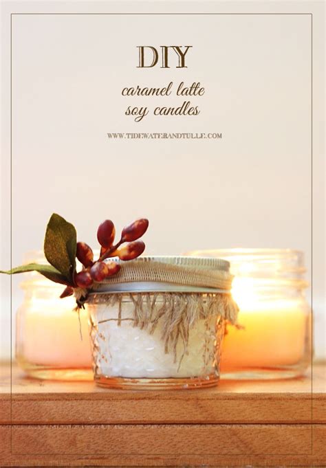 Diy Caramel Latte Soy Candles Wedding Candles Diy Soy Candles Diy Caramel