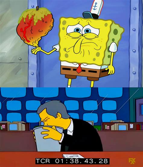 Disgusted Spongebob Face