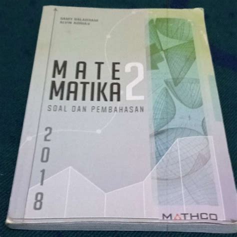 Jual Buku Matematika 2 Soal Dan Pembahasan 2018 Mathco Original Di Seller Hachi Cengkareng