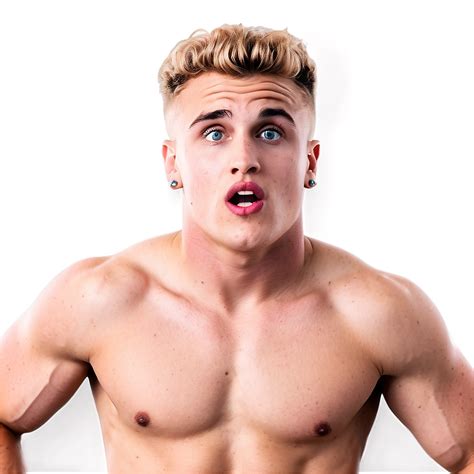 Download Shirtless Man Surprised Expression