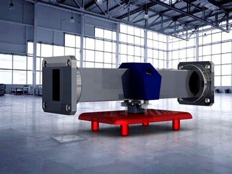 X Band Waveguide Mount By Iviuppet 3d Model