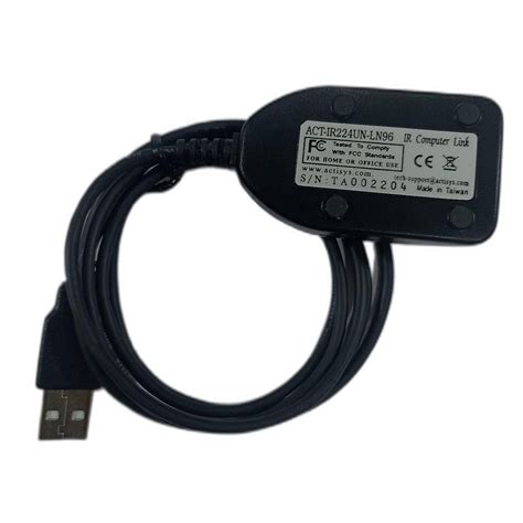 Actisys Ir Wireless Interface Usb Adapternrz Model Name Number Act