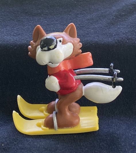 Vintage 1984 Vicki Wolf Pvc Figurine Skier 2 In Etsy