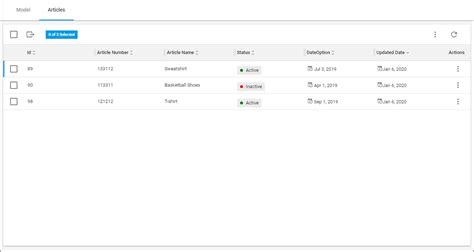 Models Trasix Knowledge Base