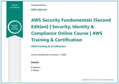 Aws Security Fundamentals Second Editionpdf