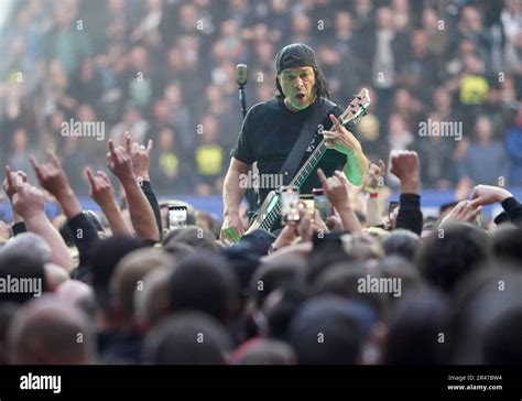 Hamburg Germany 26th May 2023 Bassist Robert Trujillo Of The Band