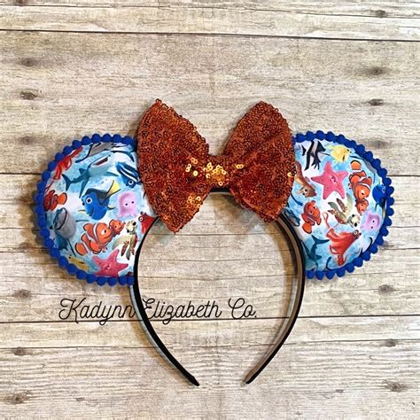 Finding Nemo Mouse Ears Nemo Mouse Ears Dory Mouse Ears Mickey
