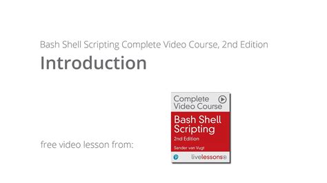 Bash Shell Scripting Course By Sander Van Vugt What You Can Expect