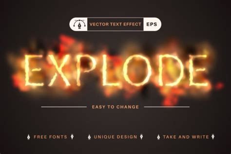 Explode Editable Text Effect 12784040 Softarchive