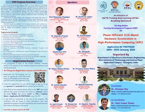 dr amit kumar panda on linkedin atal fdp hpc