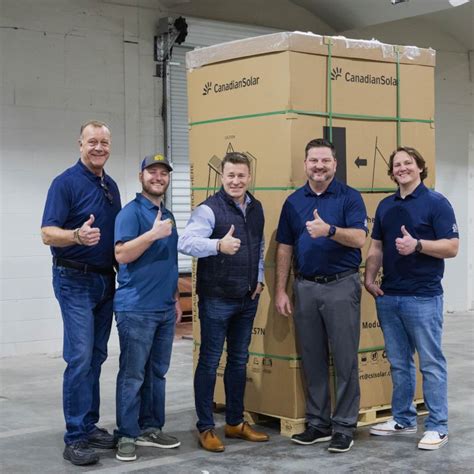 And Thats How A Great Years Starts Our First Us Made High Efficiency 700 Wp Topcon Modules