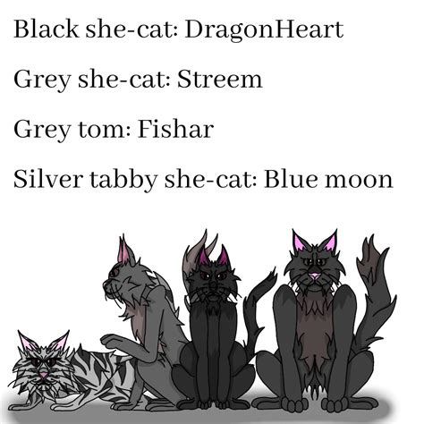 My Warrior Cats Ocs Backstory In Comments R Warriorcats